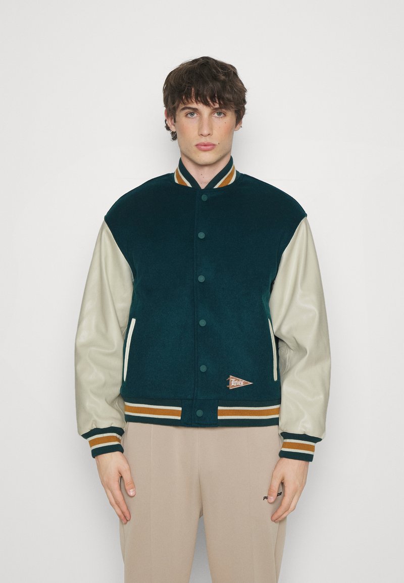 Levi's® COIT LETTERMAN JACKET UNISEX - Giubbotto Bomber - atlantic deep/verde scuro - Zalando.it