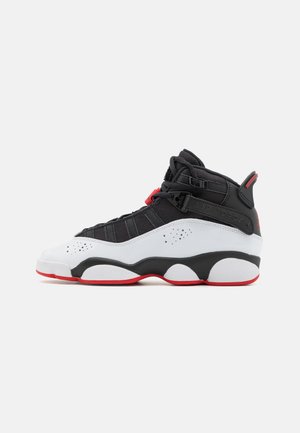Jordan JORDAN UNISEX - Basketsko - white/cardinal red/vivid orange ...