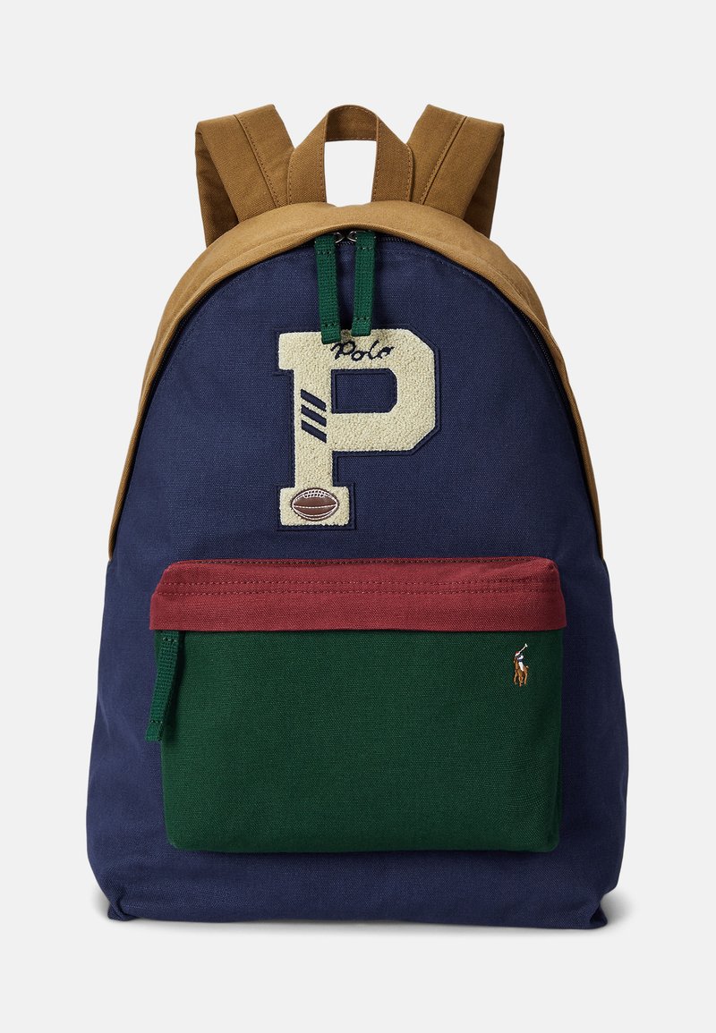 Polo Ralph Lauren COLOUR BLOCKED CANVAS BACKPACK - Sac à dos - multi ...