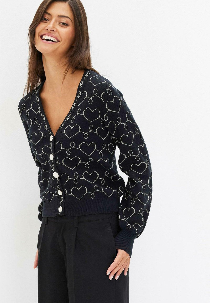 bonprix Cardigan - black/nero - Zalando.it