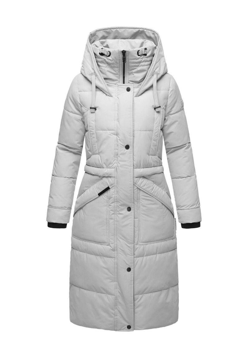 Marikoo AYUMII - Wintermantel - light grey melange/hellgrau - Zalando.at