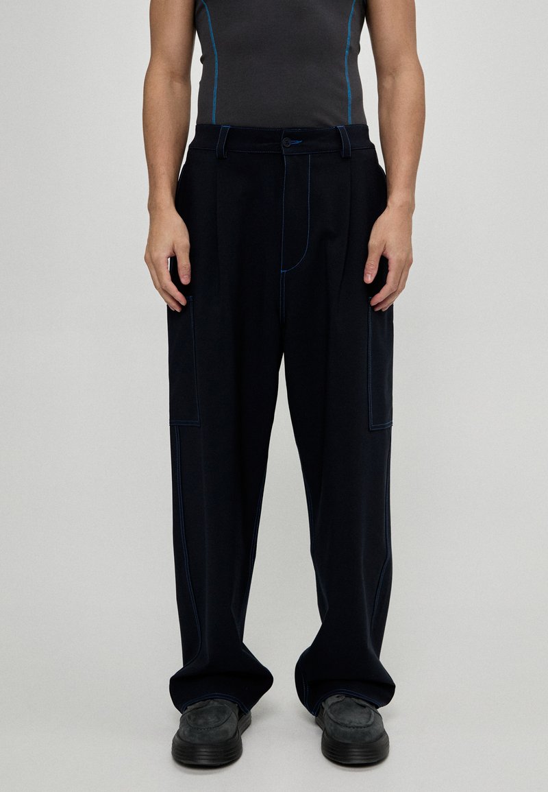 Sunnei RICK PANTS - Cargo trousers - dark blue - Zalando.ie