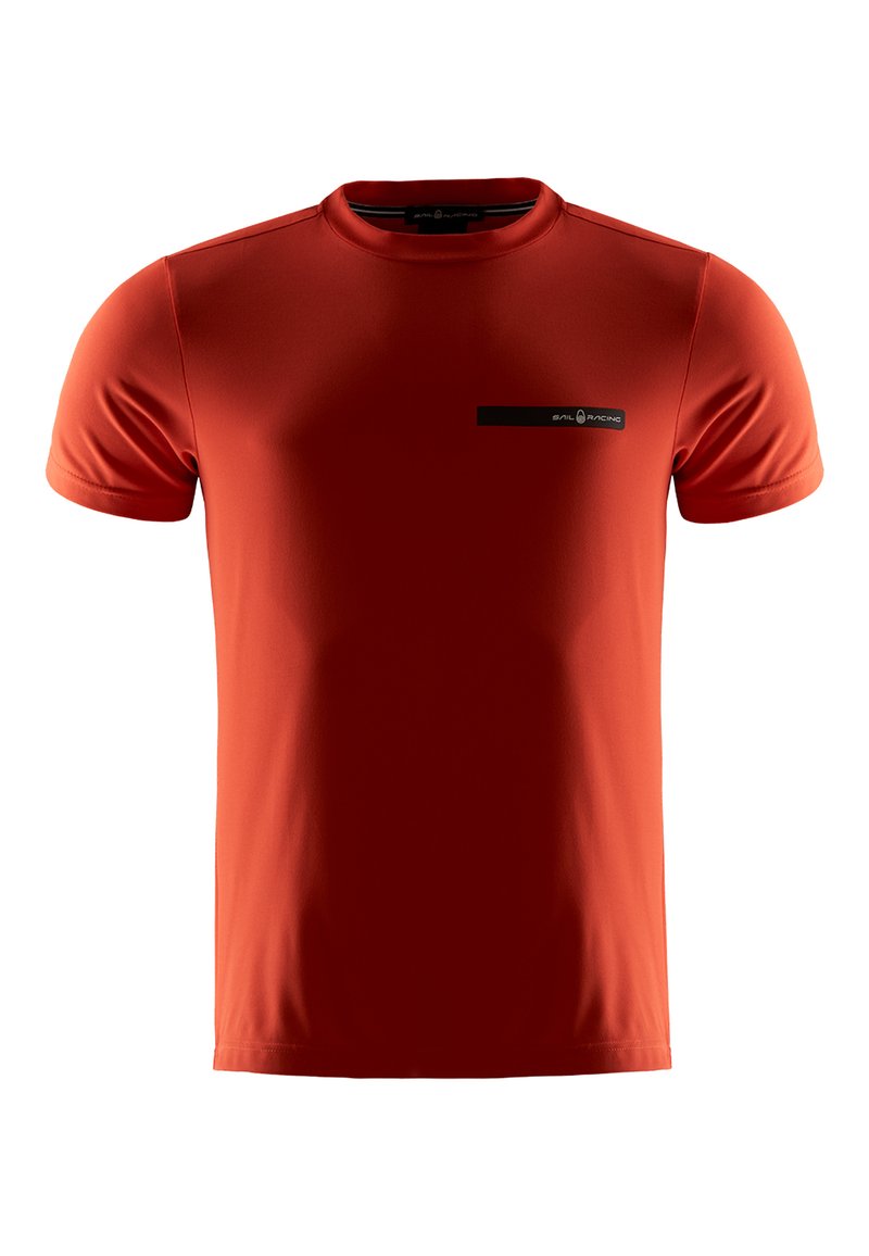Sail Racing E-DYE TEE - T-Shirt basic - bright red/rot - Zalando.de