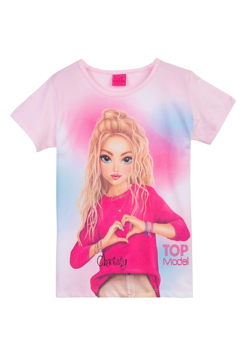 TOP Model Print T-shirt - ballerina/light pink - Zalando.de