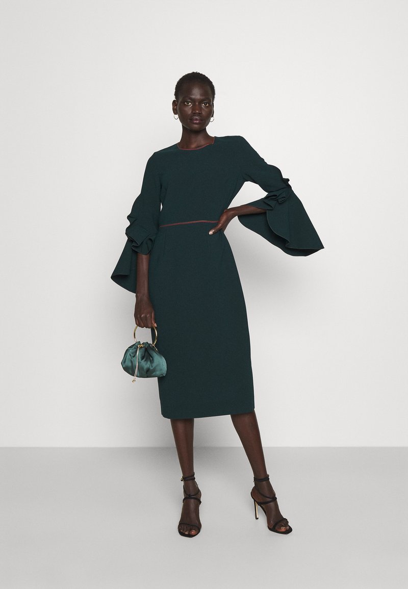 Dark Teal Cocktail Dress