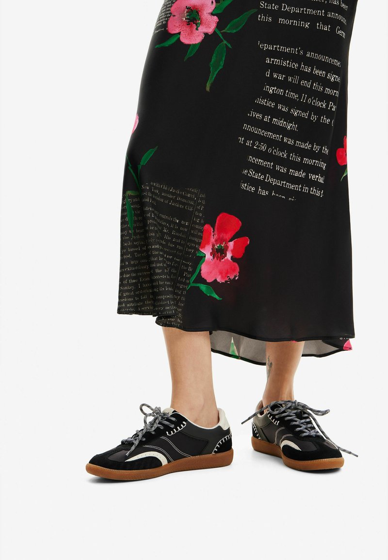 Desigual Baskets basses - black/noir - ZALANDO.FR