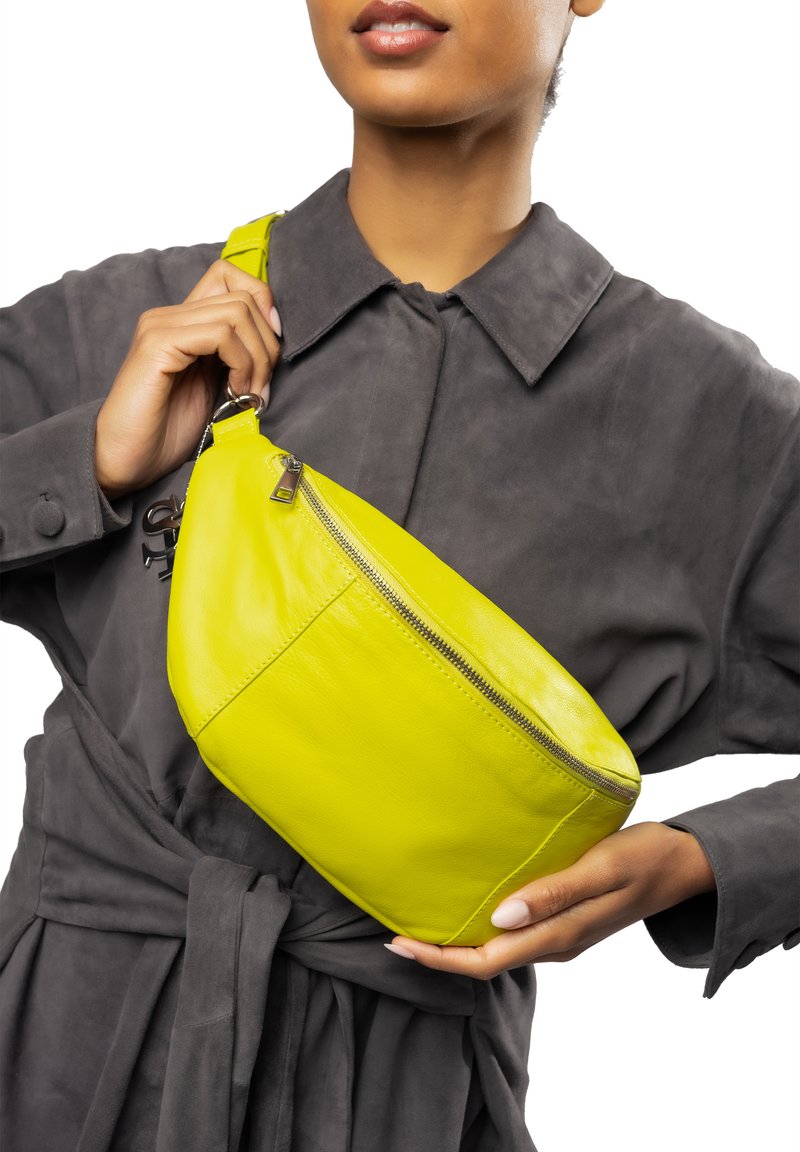 Stylism Riñonera - lime/amarillo claro - Zalando.es