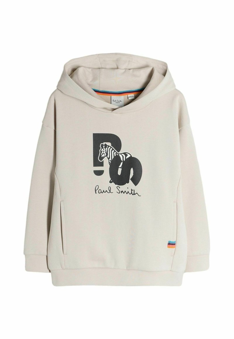 Paul Smith Junior REGULAR FIT - ZEBRA GRAPHIC - Hoodie - stone/beige ...