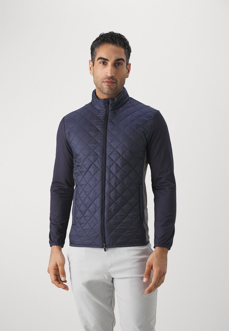 Puma Golf FROST QUILTED JACKET - Outdoorjacke - navy blazer/slate sky ...