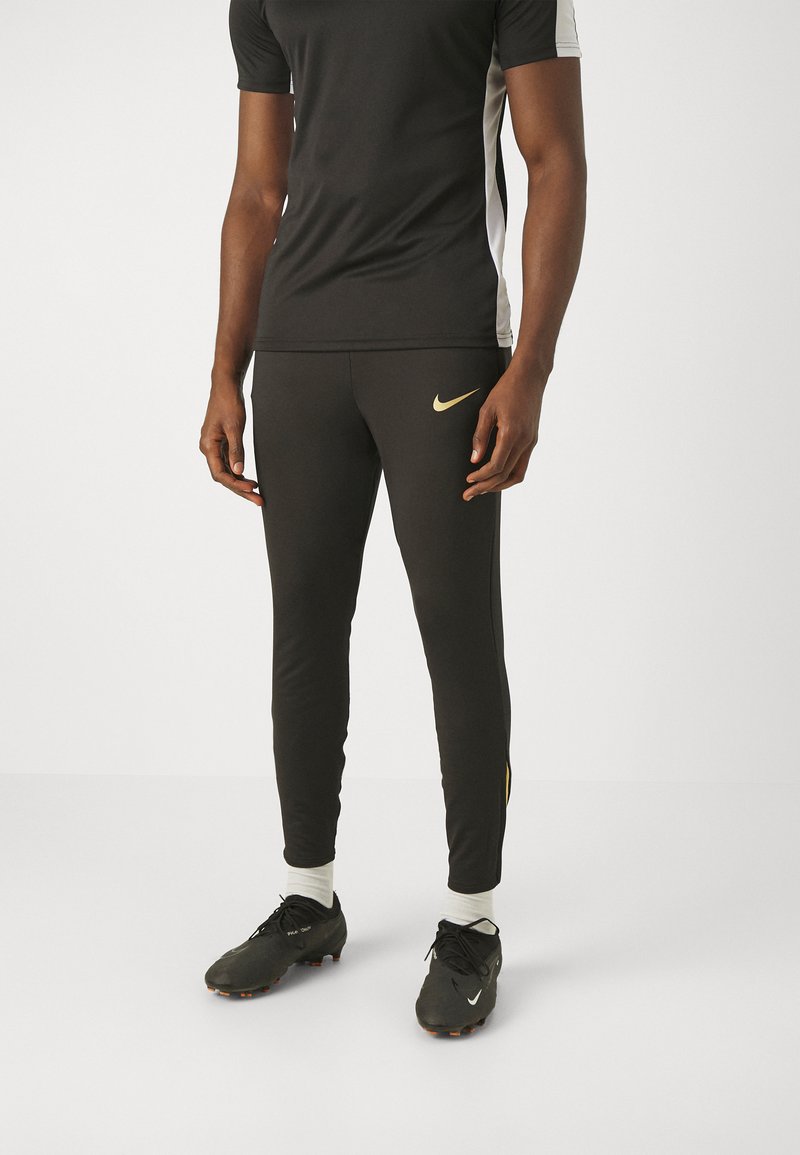 Nike Performance Strike Pant Tracksuit Bottoms Black Gold Metallic