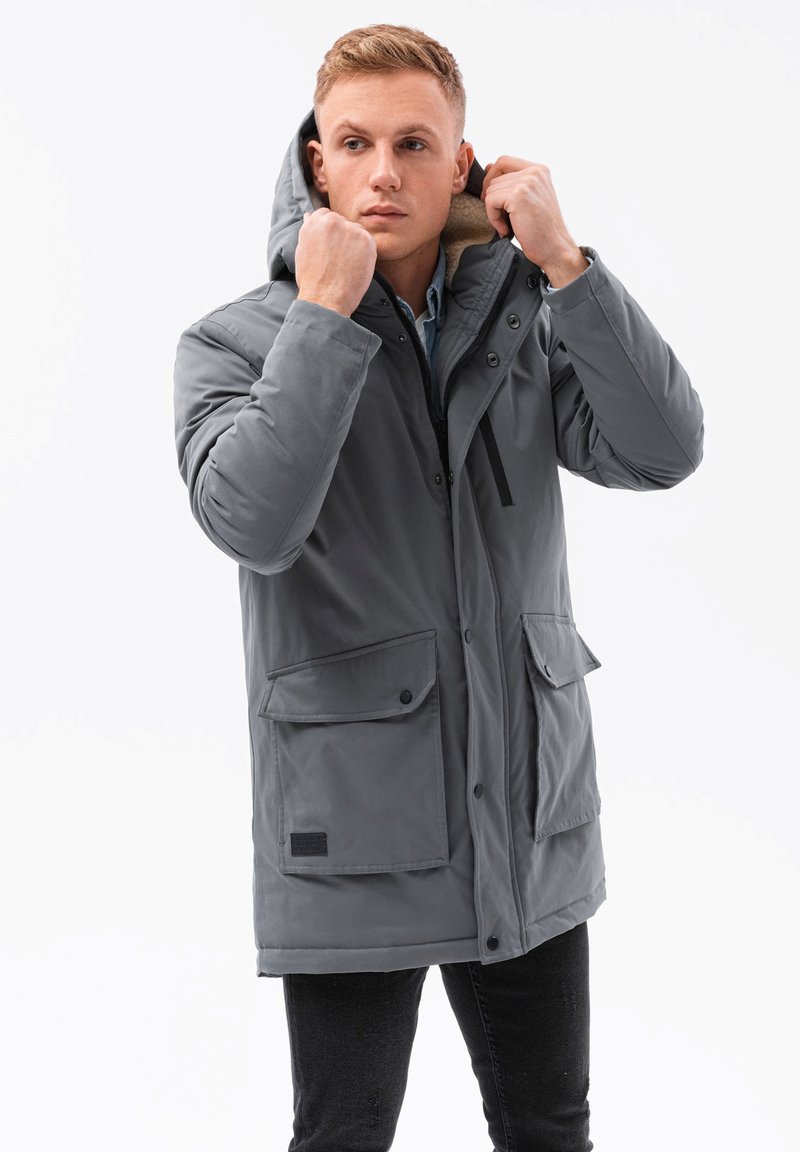 Ombre Parka - dark grey/gris oscuro - Zalando.es