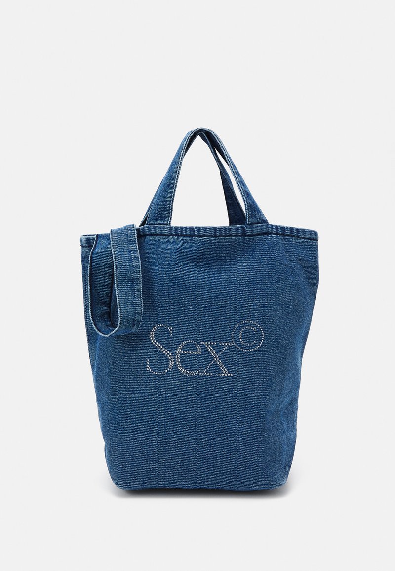 Carne Bollente Sex To Go Unisex Shopping Bags Washed Blue Bluedenim