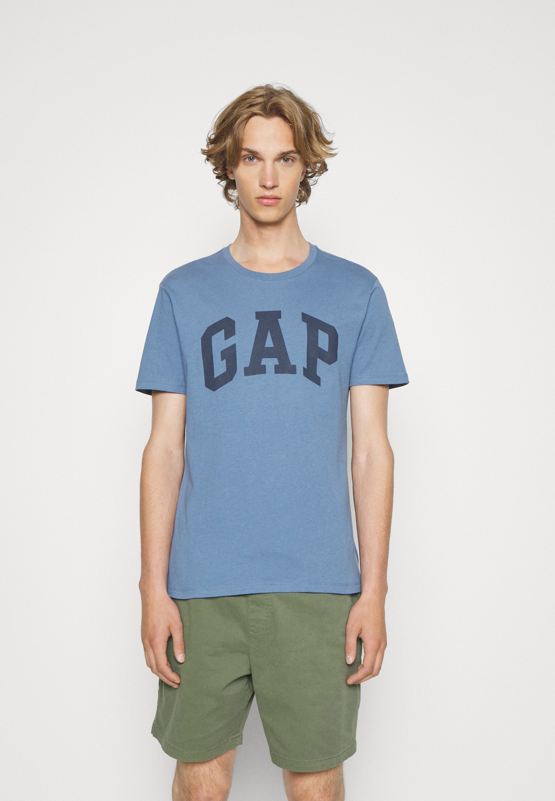 GAP BASIC LOGO - T-Shirt print - blue/blau - Zalando.ch
