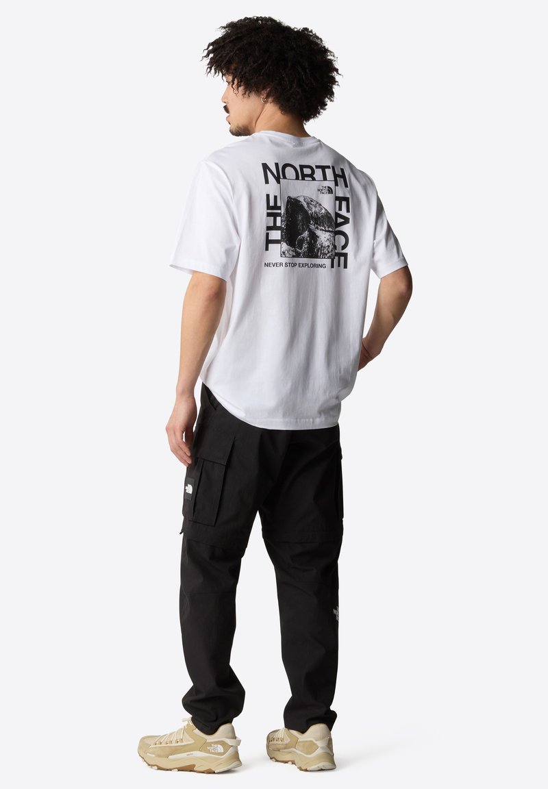 The North Face HALF DOME PHOTO - T-Shirt print - tnf white tnf black ...