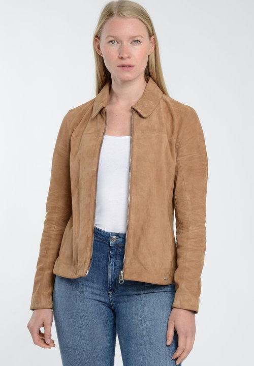 Maze SALLY - Leren jas - red/rood - Zalando.be