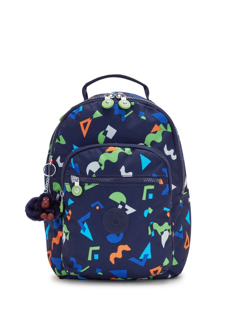 Kipling SEOUL S - Mochila escolar - geo mix dark/azul marino - Zalando.es