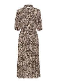 Cream TIAH ZALLY FIT - Robe chemise - animal neutral/marron - ZALANDO.FR