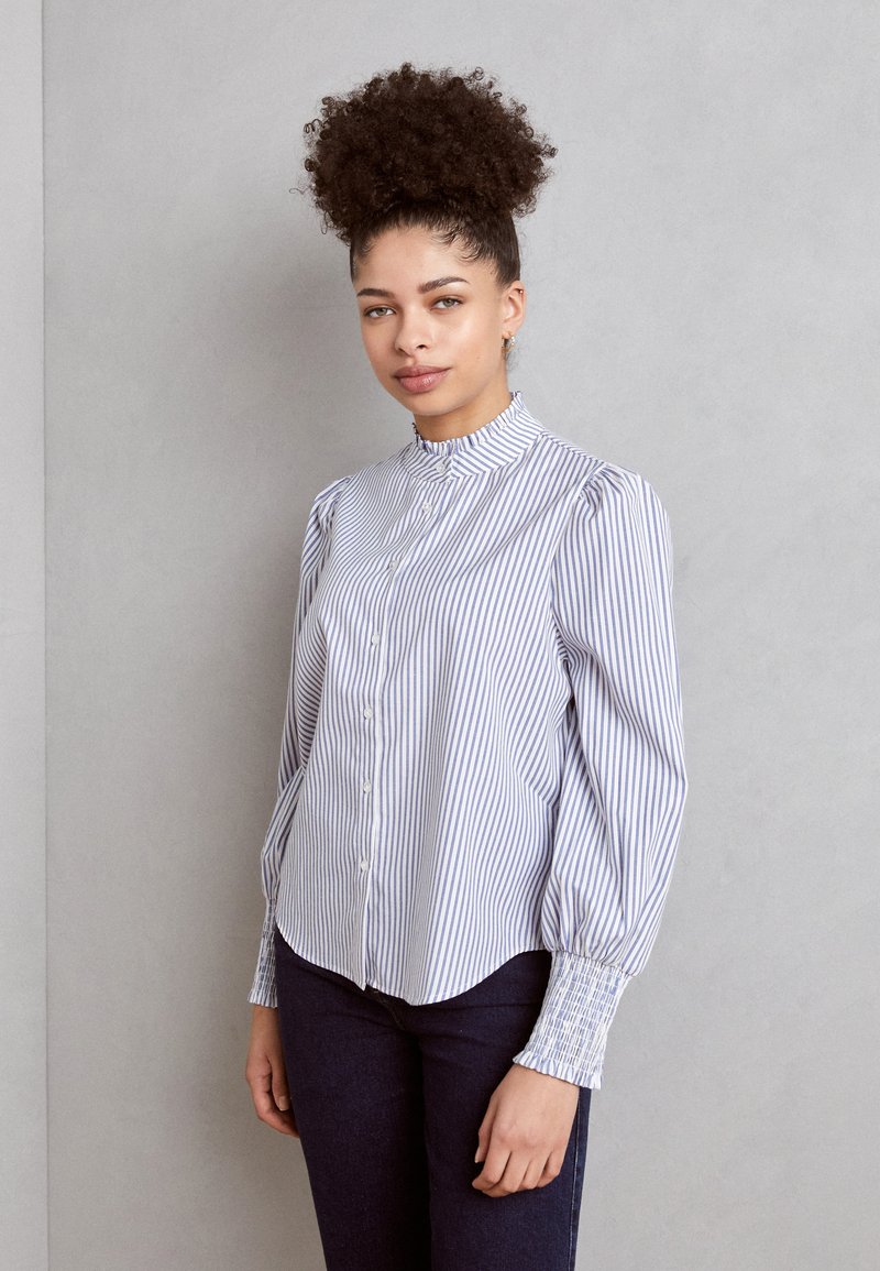 Anna Field Blouse - light blue/blue/light blue - Zalando.ie