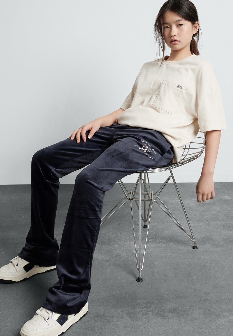 Juicy Couture DIAMANTE BOOTCUT - Verryttelyhousut - night sky ...