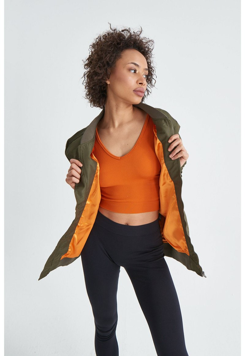 Slush Jobs Bomber Jacket - khaki - Zalando.de