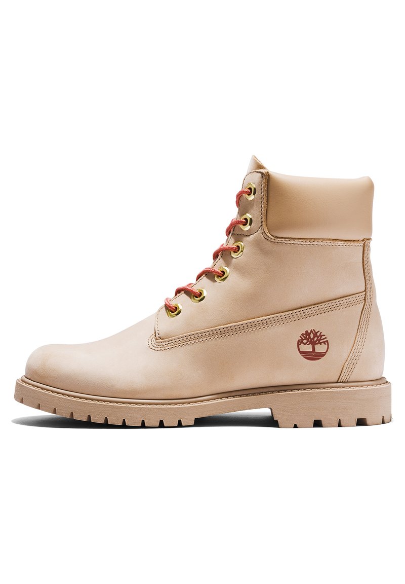 Timberland 6IN HERITAGE CUPSOLE - Platform ankle boots - irish cream ...
