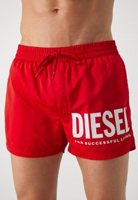 Diesel MARIO - Swimming shorts - red/white/red - Zalando.co.uk