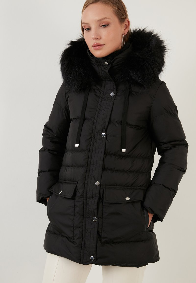 LELA REGULAR FIT - Abrigo de invierno - black/negro - Zalando.es