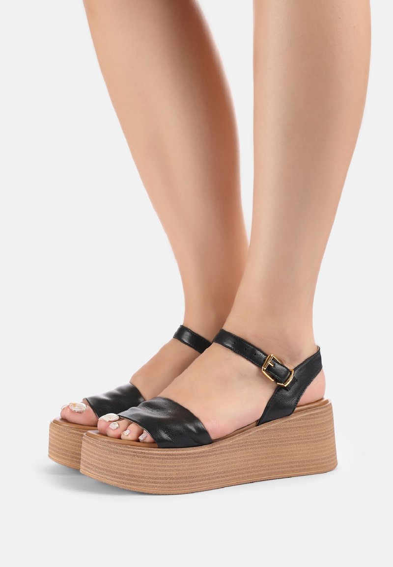 Inuovo Sandály Na Platformě Black Blk černá Zalando Cz