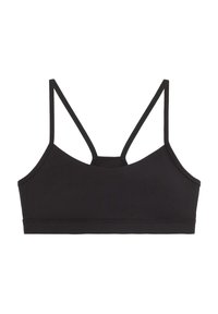 OYSHO COMFORTLUX WITH CUPS - Light support sports bra - black - Zalando.ie