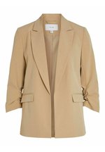 VILA 3 4-ARM - Blazer - white pepper/beige - Zalando.es
