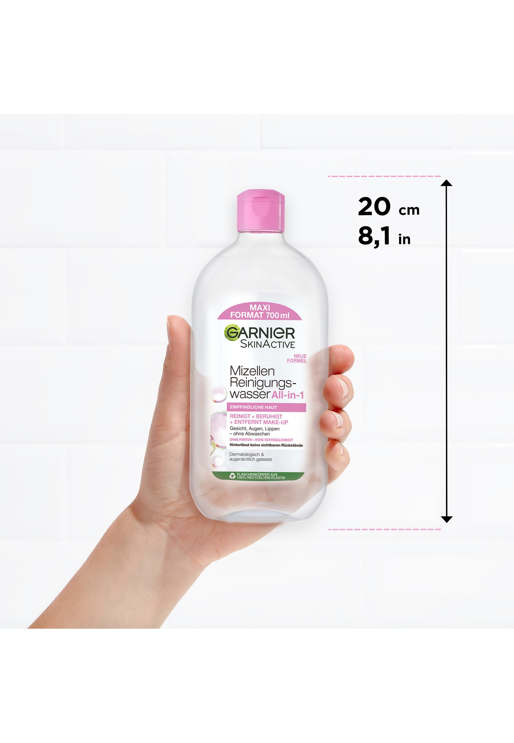 Garnier MICELLAR CLEANSING WATER ALL IN 1 Nettoyant visage ZALANDO.FR