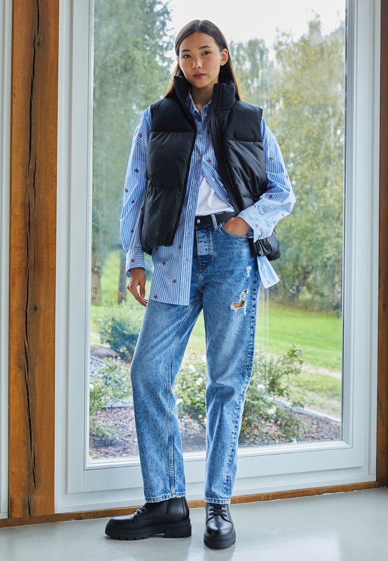 Tommy Hilfiger NEW YORK PUFFER VEST - Chaleco - black/negro - Zalando.es