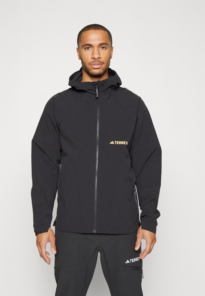 adidas Performance TERREX CAMPYX - Soft shell jacket - black - Zalando.ie