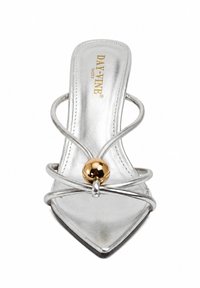 Elara ELARA DAMEN SANDALETTEN SANDALETTEN - Muiltjes met hak - silver ...