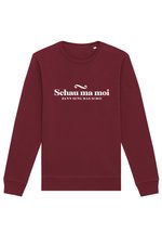 watapparel SCHAU MA MOI DANN SENG MAS SCHO - Sweatshirt - burgundy ...