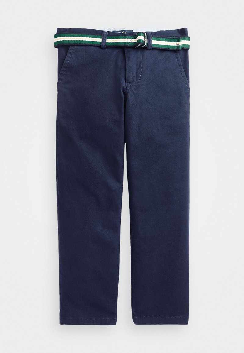 Polo Ralph Lauren SLIM FIT FLEX ABRASION TWILL TROUSER - Pantalones chinos - newport navy/azul ...