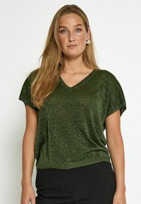 Minus Blouse - met rifle green metal./green - Zalando
