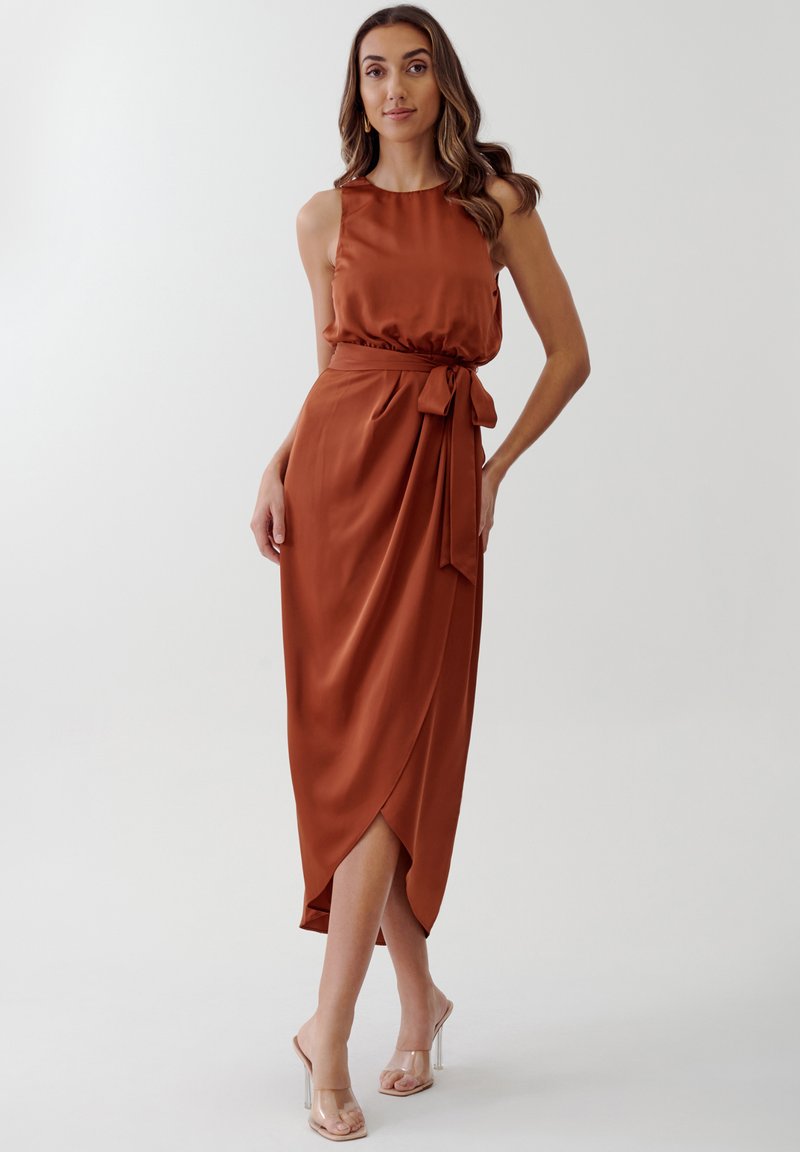 CHANCERY DASHING - Maxi dress - copper/brown - Zalando.ie