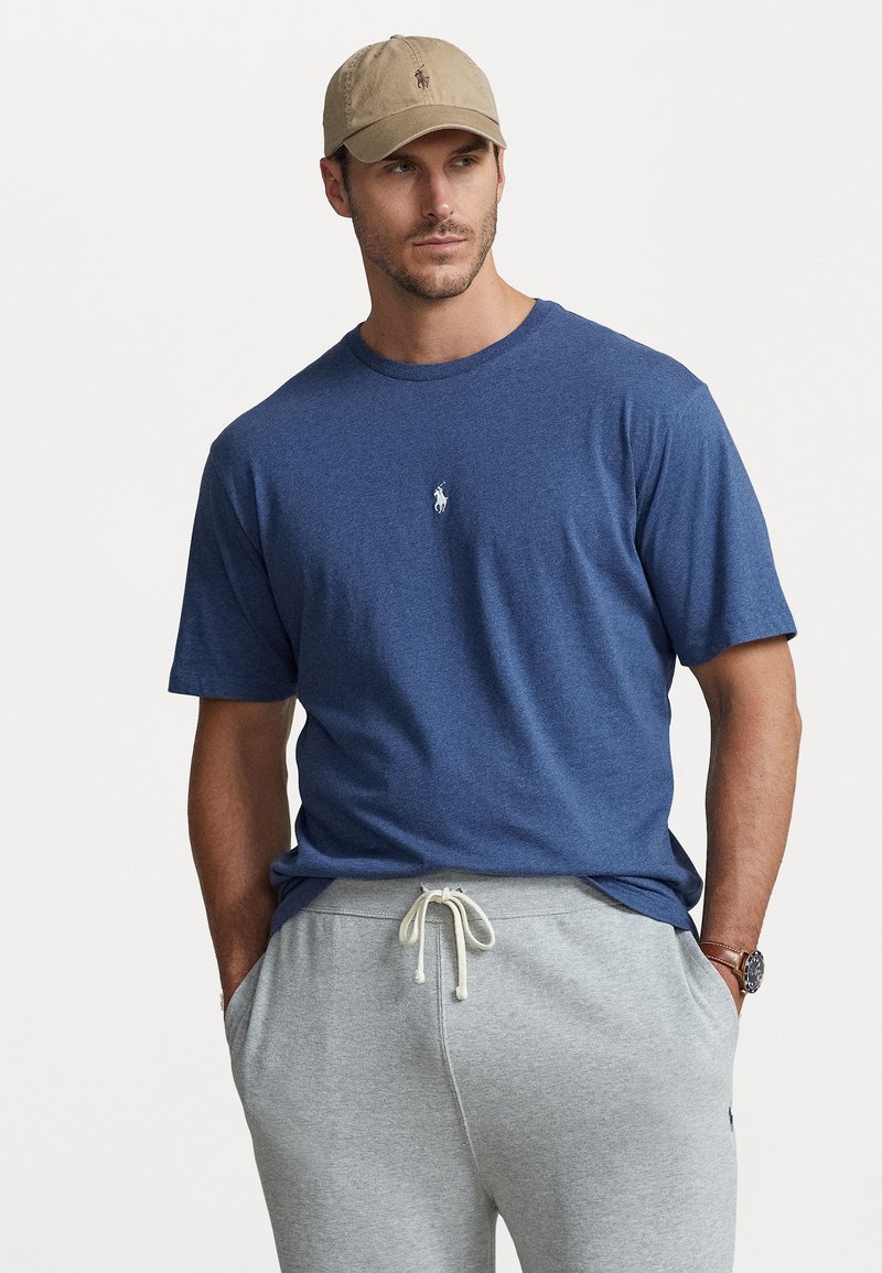 Polo Ralph Lauren Big & Tall SHORT SLEEVE - Basic póló - derby blue ...