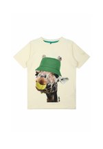 The New KEVIN - T-shirt print - white swan/crème - Zalando.be