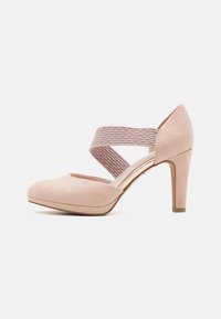 Marco Tozzi Tocuri înalte - powder combination/roz deschis - Zalando.ro