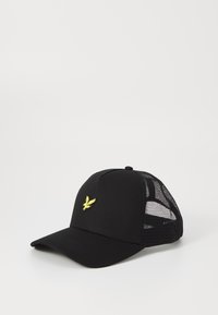 Lyle & Scott SNAP BACK TRUCKER CAP UNISEX - Cap - jet black/black ...