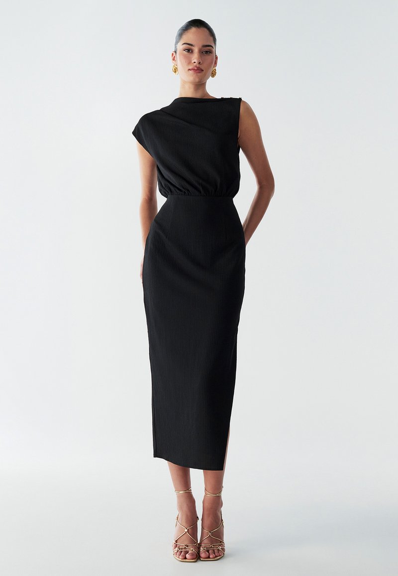 BWLDR ALIAS MIDI - Vabalt langev kleit - black/must - Zalando.ee