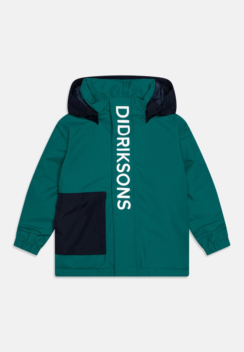 Didriksons RIO KIDS UNISEX - Snowboard jacket - petrol green/green ...