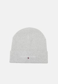 Tommy Jeans LINEAR LOGO BEANIE UNISEX - Pipo - silver grey heather/harmaa - Zalando.fi