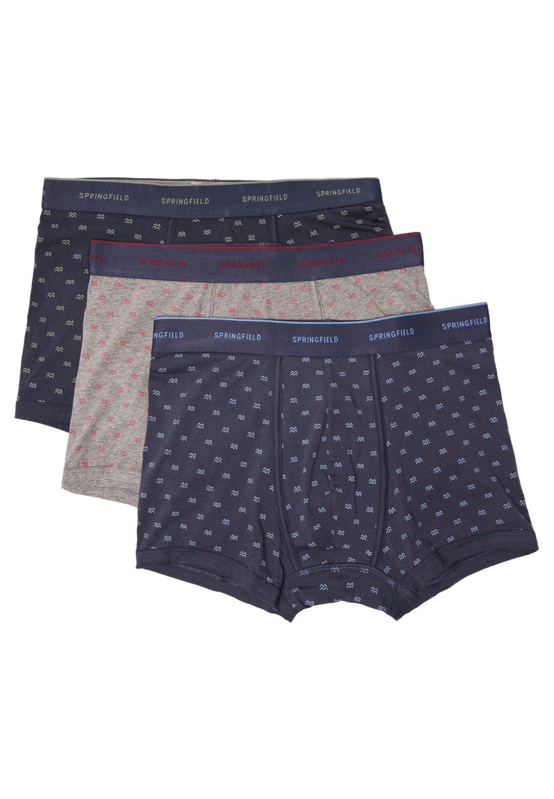 Springfield 3PACK - Boxers - royal blue/bleu roi - ZALANDO.FR