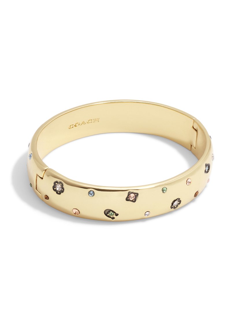 Coach SIGNATURE GEM BANGLE - Pulsera - open miscellaneous/dorado ...