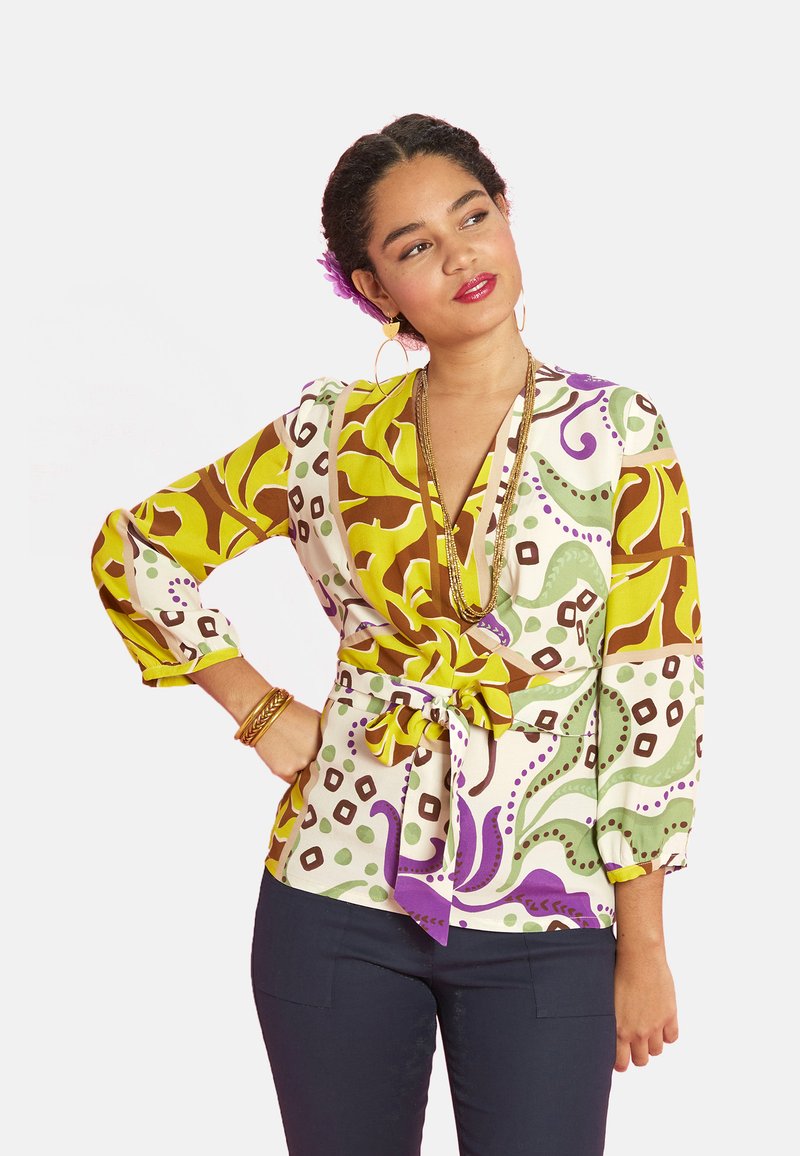 Antoine et Lili OCEAN - Bluse - multico/gelb - Zalando.de