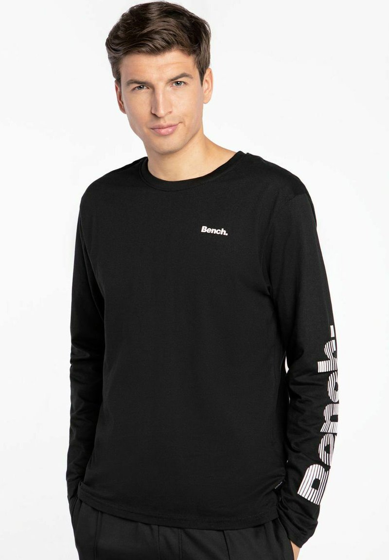 Bench T-shirt à manches longues - black/noir - ZALANDO