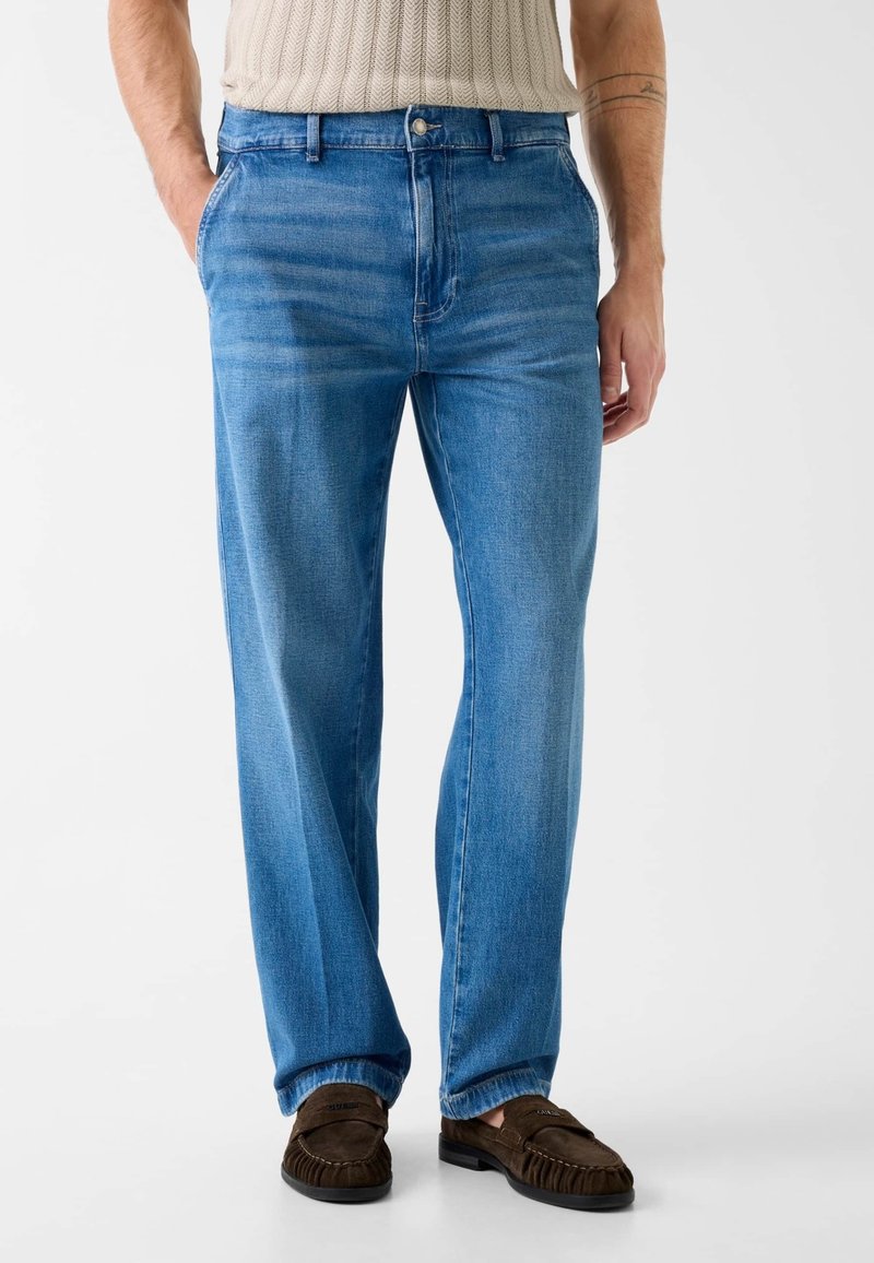 Guess DAMON - Jean droit - blau/bleu - ZALANDO.FR